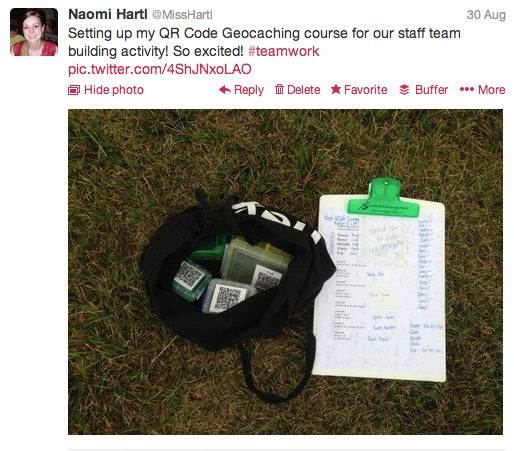 QR Code Geocaching Activity | PHYSEDAGOGY