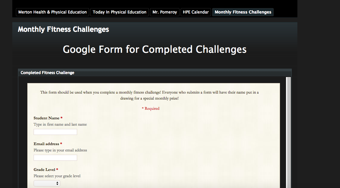 10 Steps to Creating Google Forms For Physical Education Classes ...