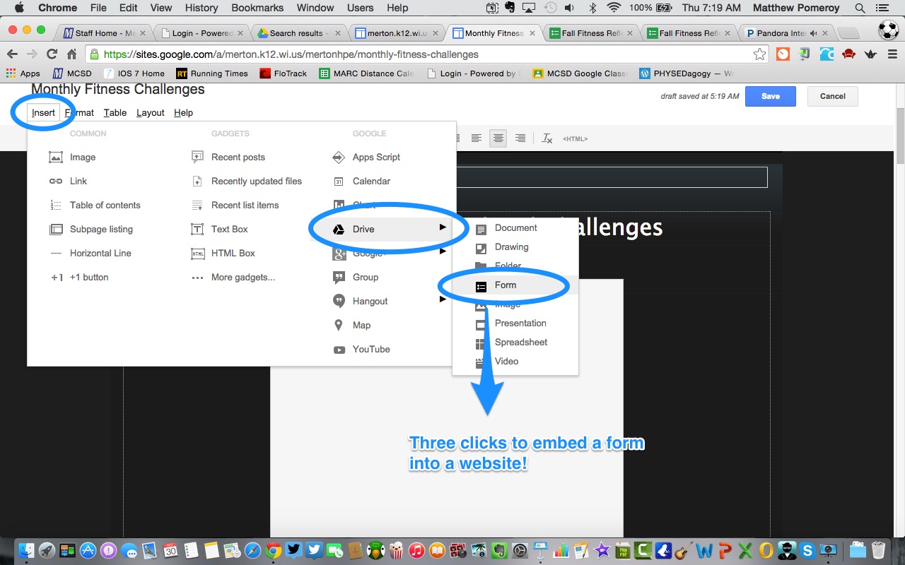 10 Steps to Creating Google Forms For Physical Education Classes ...