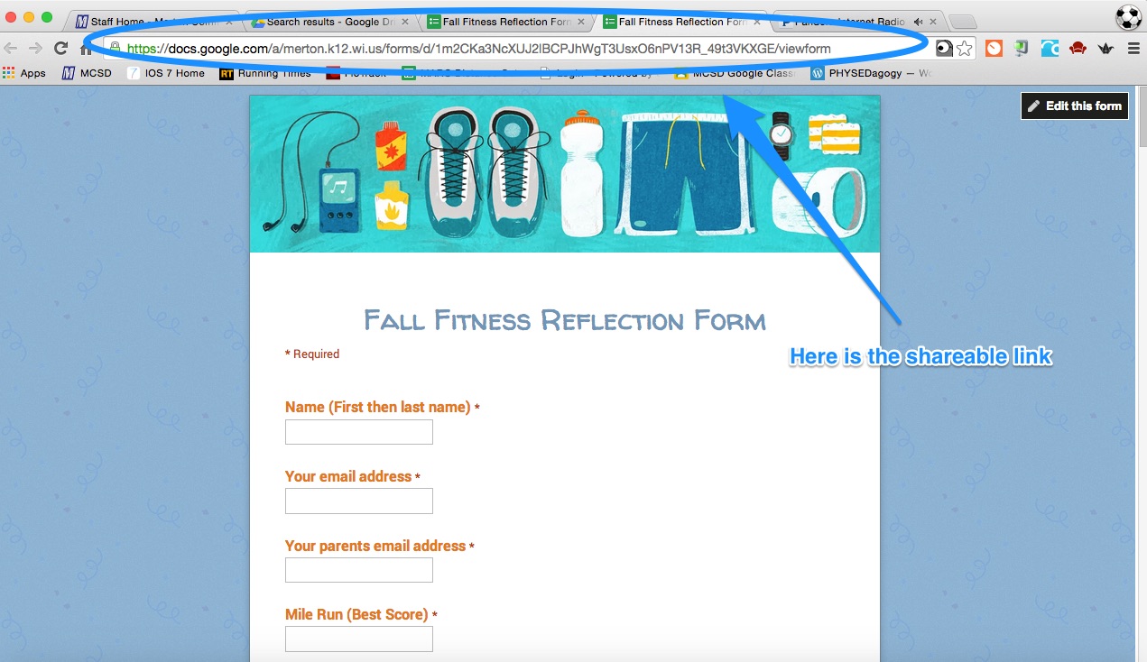 10 Steps to Creating Google Forms For Physical Education Classes ...